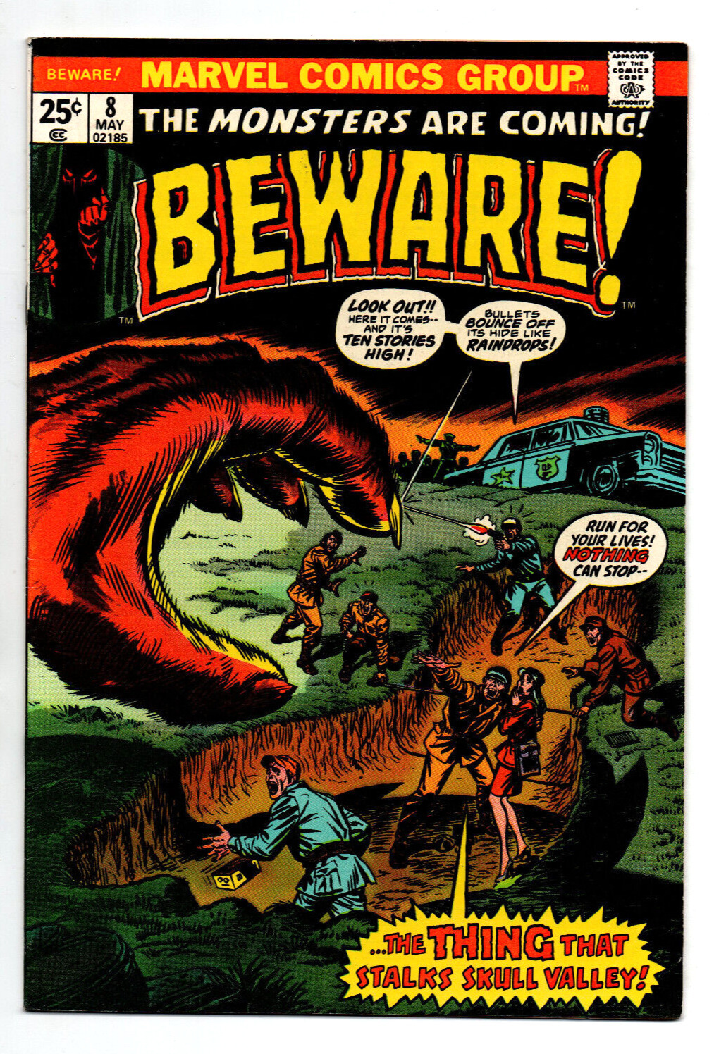 Beware! #6 Last Issue - Stan Lee - John Romita - Horror - 1974 - (-VF ...