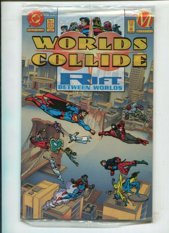 Worlds Collide Rift Between Worlds #1 (9.0) Sealed!! 1994 | Comic Books ...