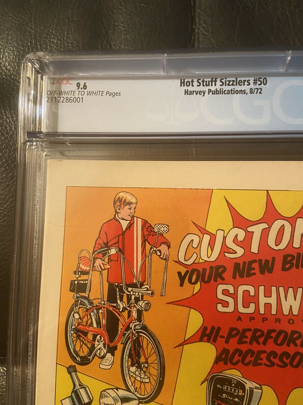 Hot Stuff Sizzlers #50 CGC 9.6 NM+ 1972 Harvey Comics Giant Size ...