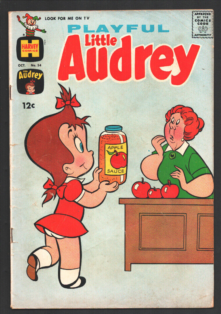 Playful Little Audrey #54 1965-Harvey-Robot story-VG | Comic Books ...