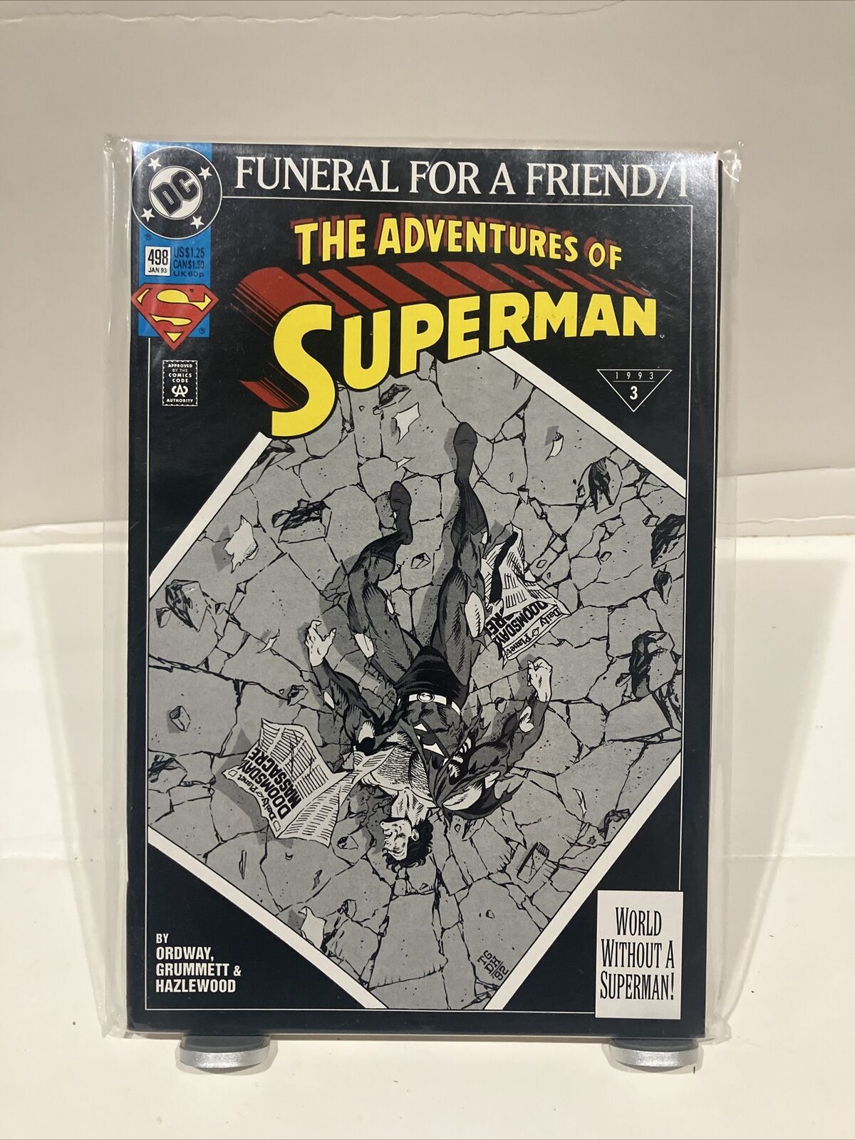 DC Comics The Adventures Of Superman #498 1993 | Comic Books - Modern ...