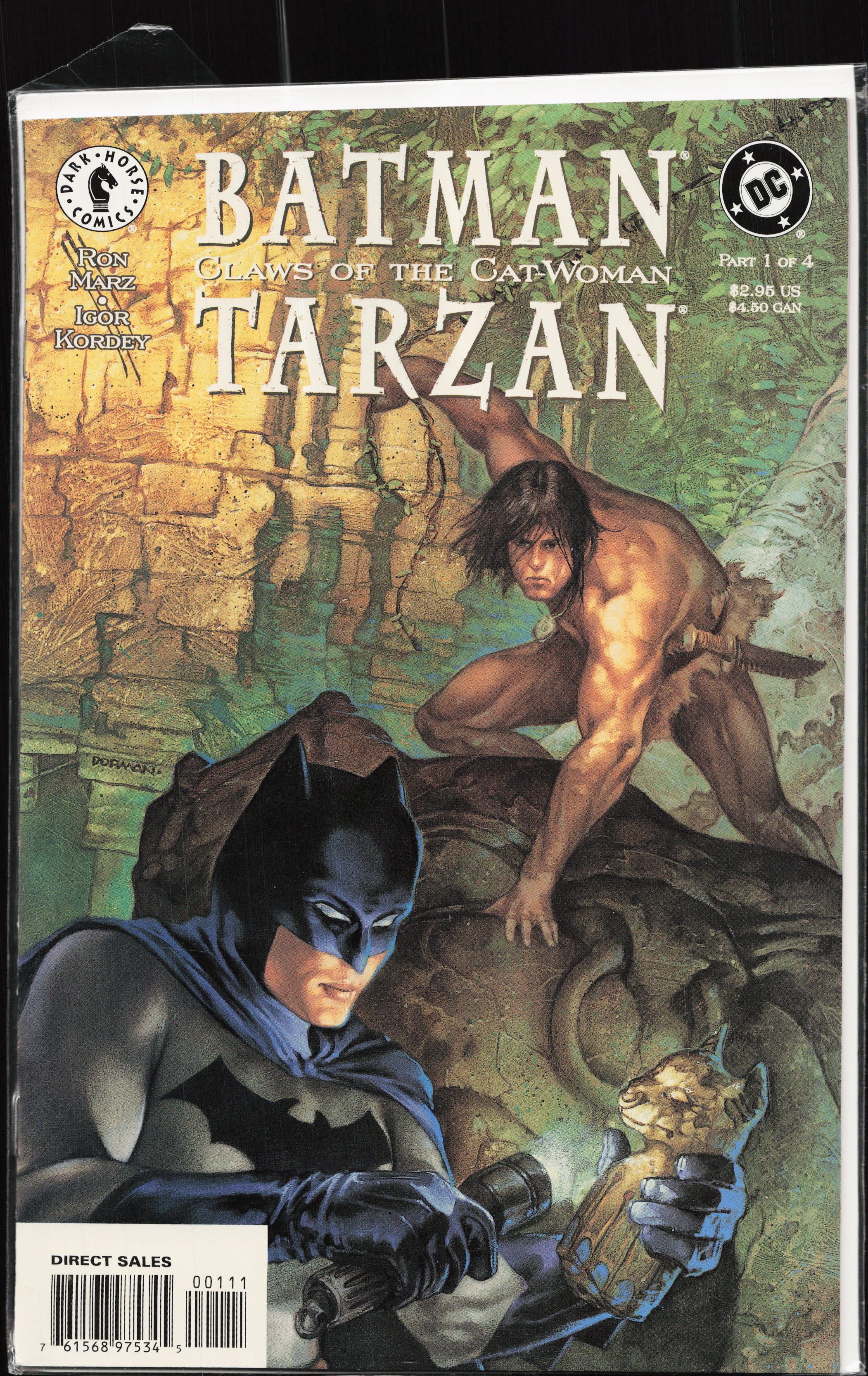Batman / Tarzan: Claws of the Cat-Woman #1 (1999) Batman | Comic Books ...