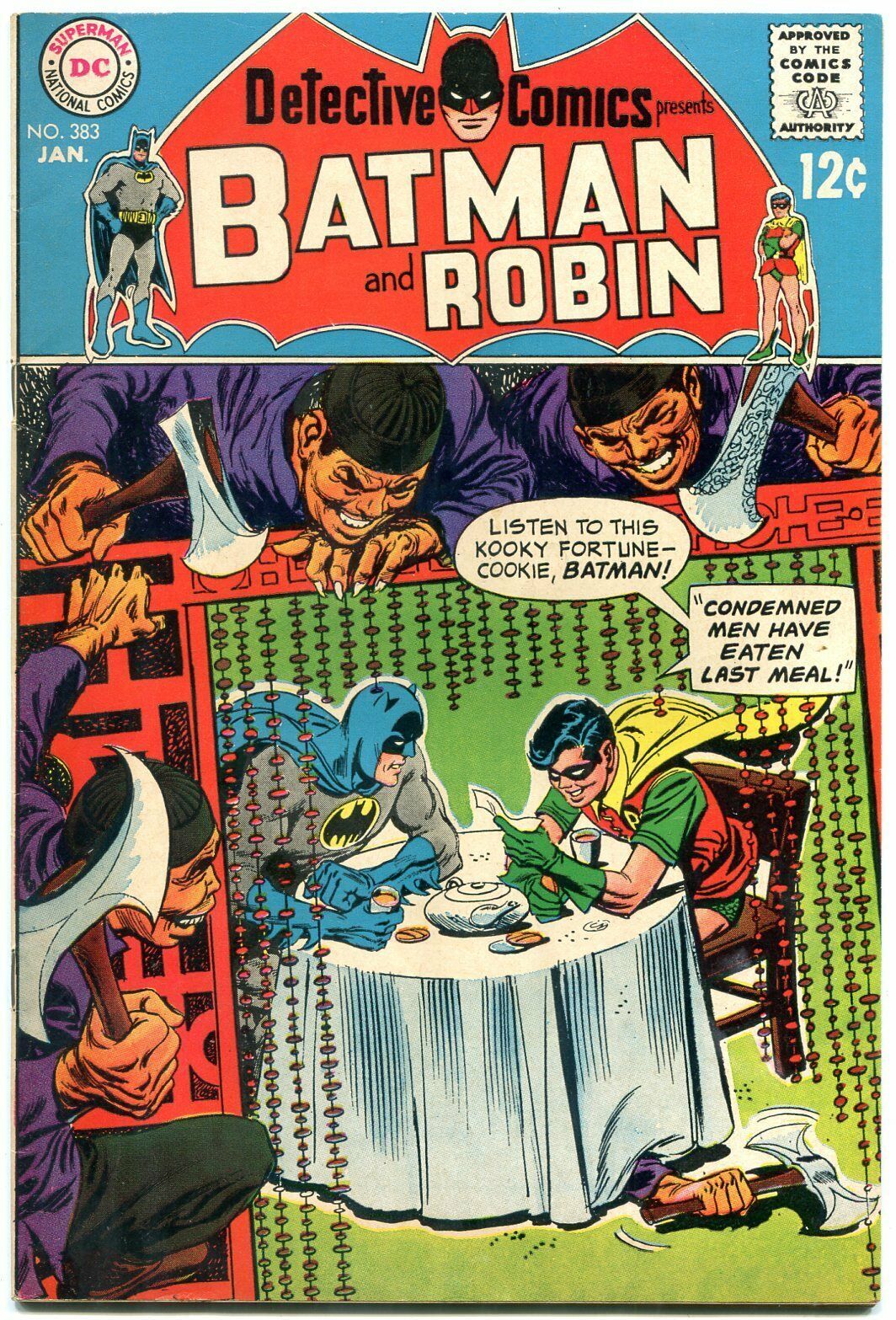 Detective Comics #383 1969-BATMAN ROBIN-CHINESE RESTAURANT NM- | Comic ...