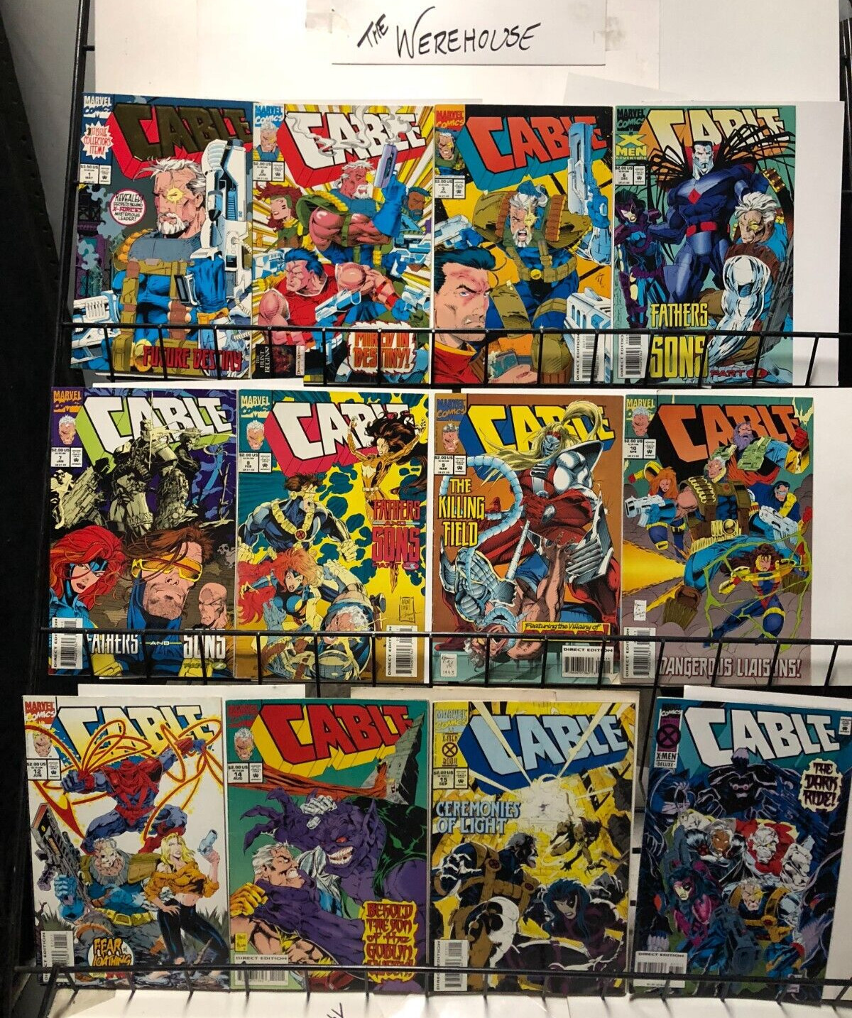 CABLE 1-105 bIG aRMS, bIG gUNS, ultimate Liefeld hero- 77 DIFF mutants ...