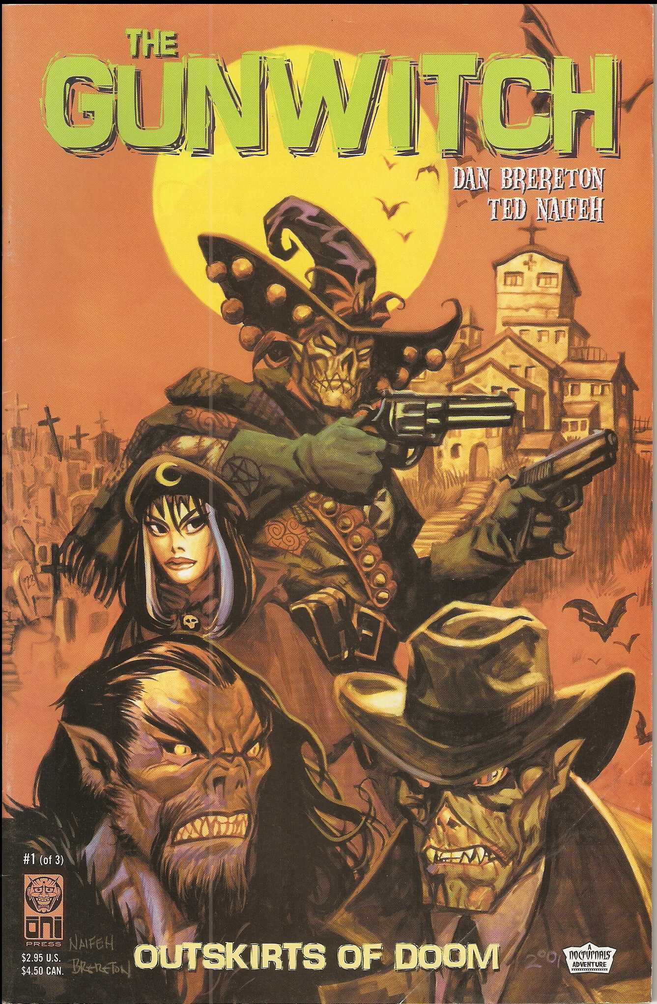 Gunwitch, The: Outskirts of Doom #1 VF/NM ; Oni | Dan Brereton Nocturnals | Comic Books - Modern ...