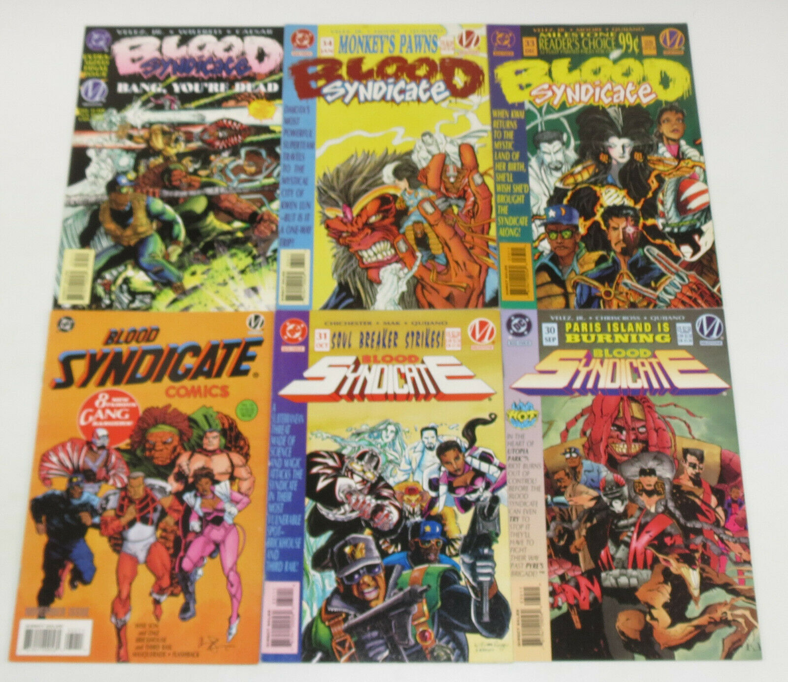 Blood Syndicate #1-35 VF/NM complete series + collector's edition ...