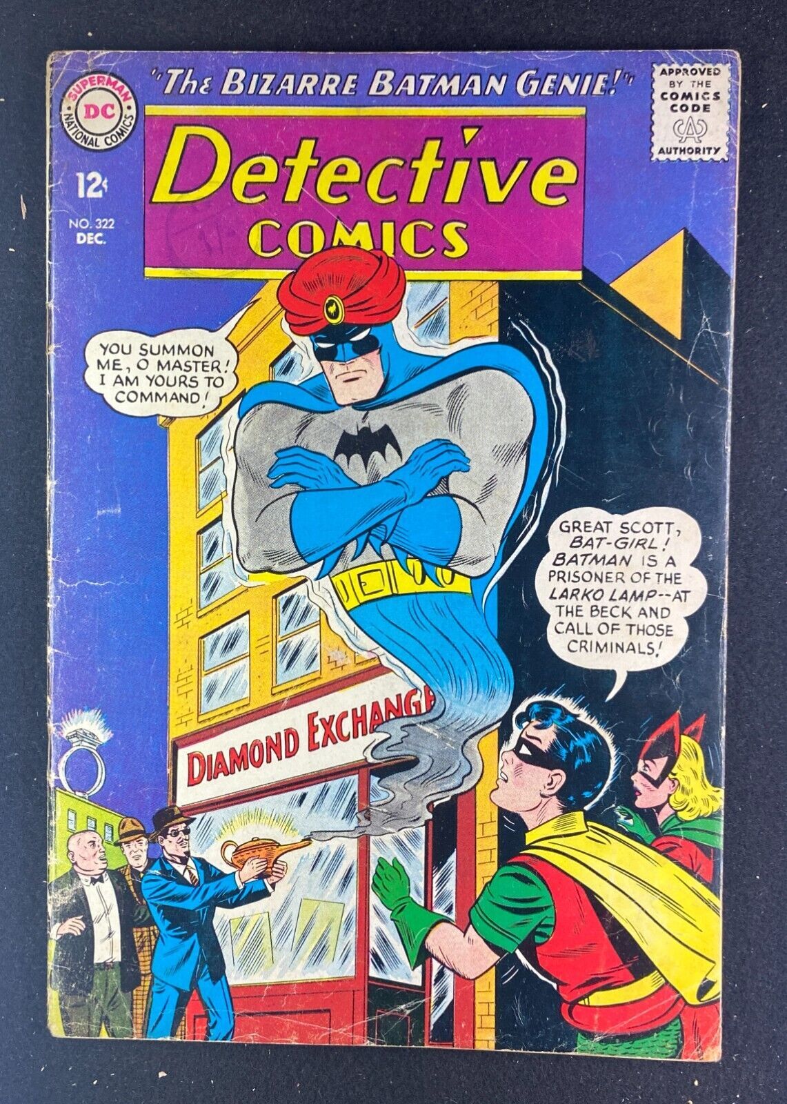 Detective Comics (1937) #322 VG (4.0) Sheldon Moldoff Robin Batman ...