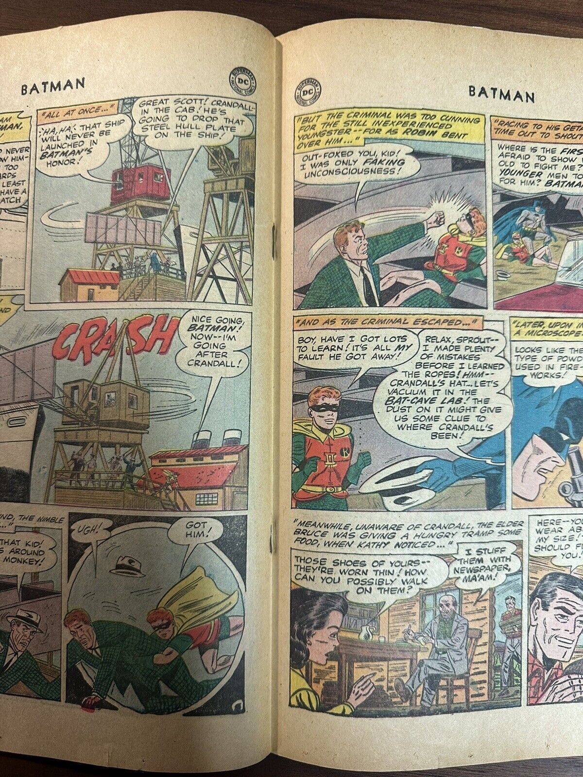 Batman #135 GD/VG “The Menace of The Sky Creature”(DC Comics 1960 ...