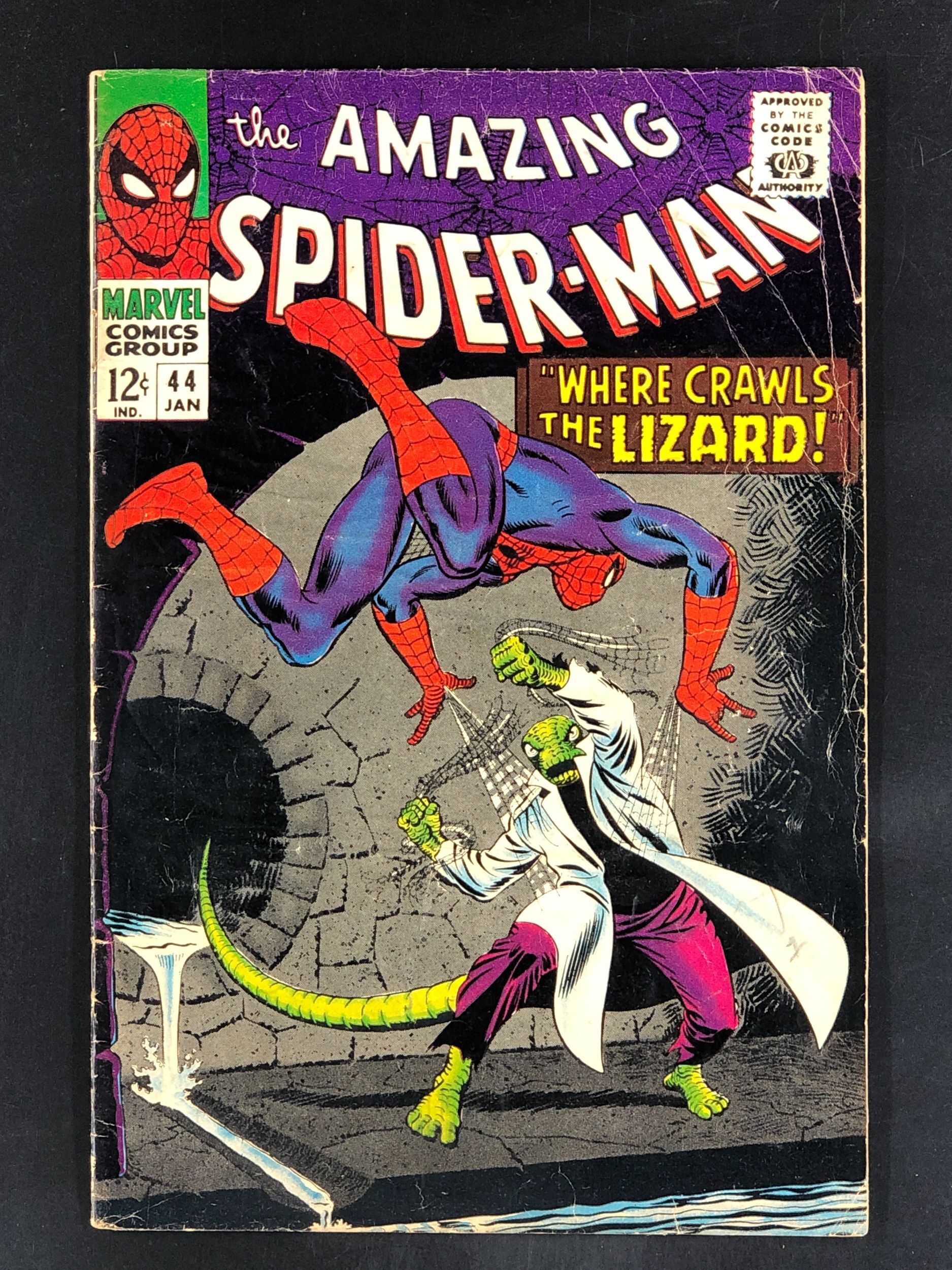 The Amazing Spider-Man #44 (1967) GD+ 2nd Appearance of the Lizard ...