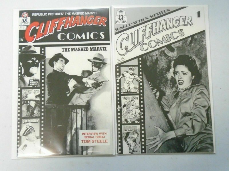 Cliffhanger Comics #1A + 1B (1989) 8.0 VF | Collections / HipComic