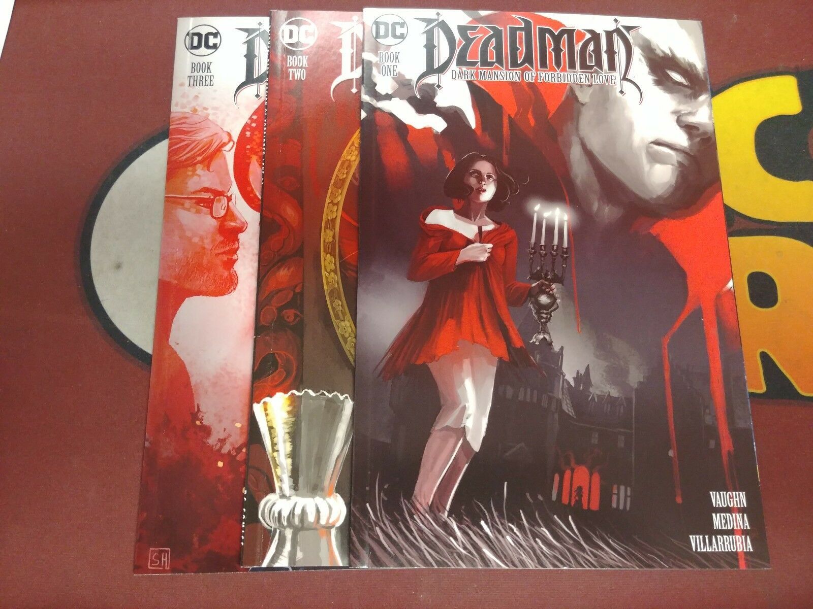 Deadman Dark Mansion of Forbidden Love (DC Comics) #1-3 Set (1,2,3) Vaugh Medina | Comic Books ...