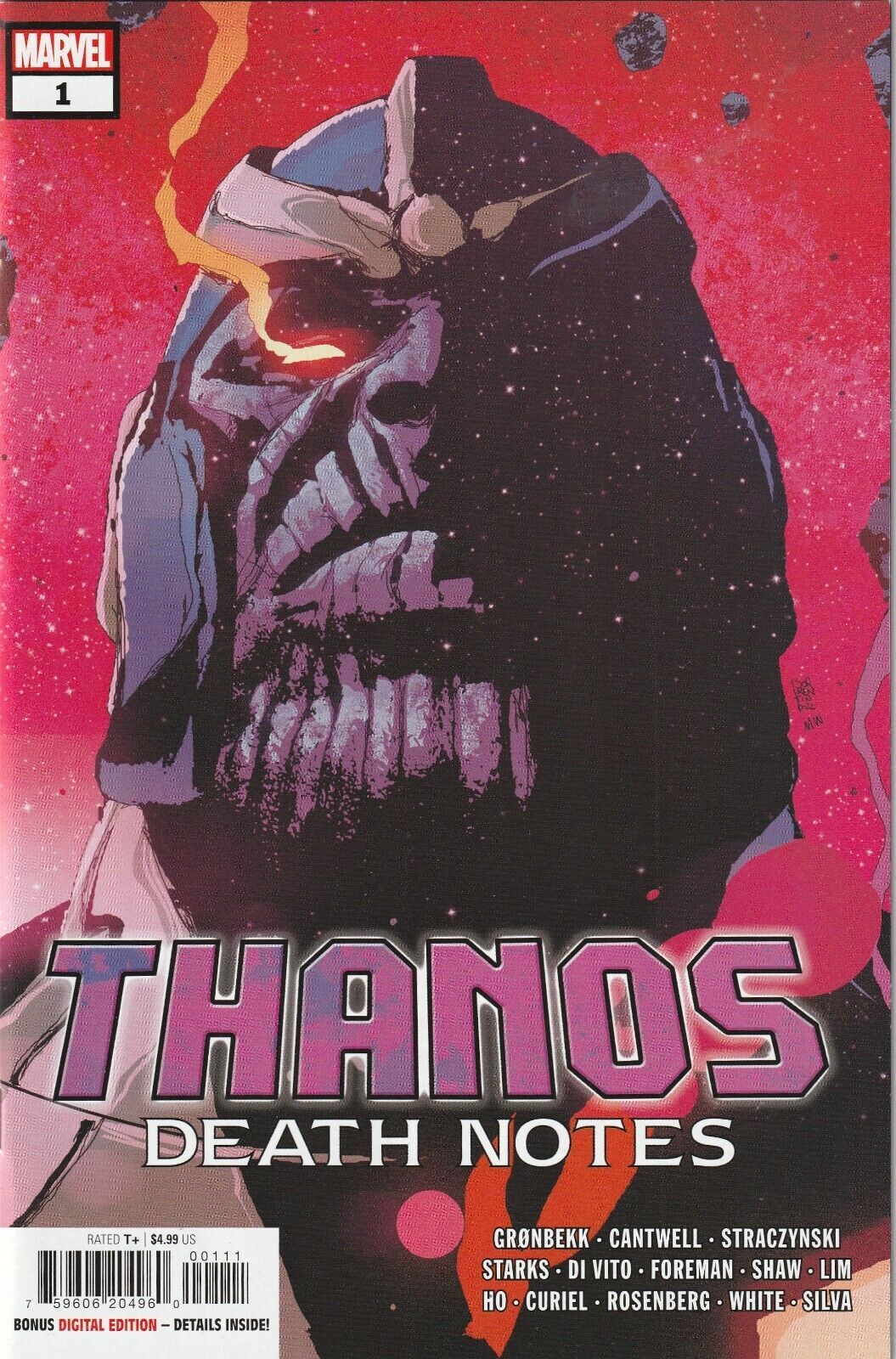 Thanos Death Notes # 1 Cover A NM Marvel [I3] | Comic Books - Modern ...