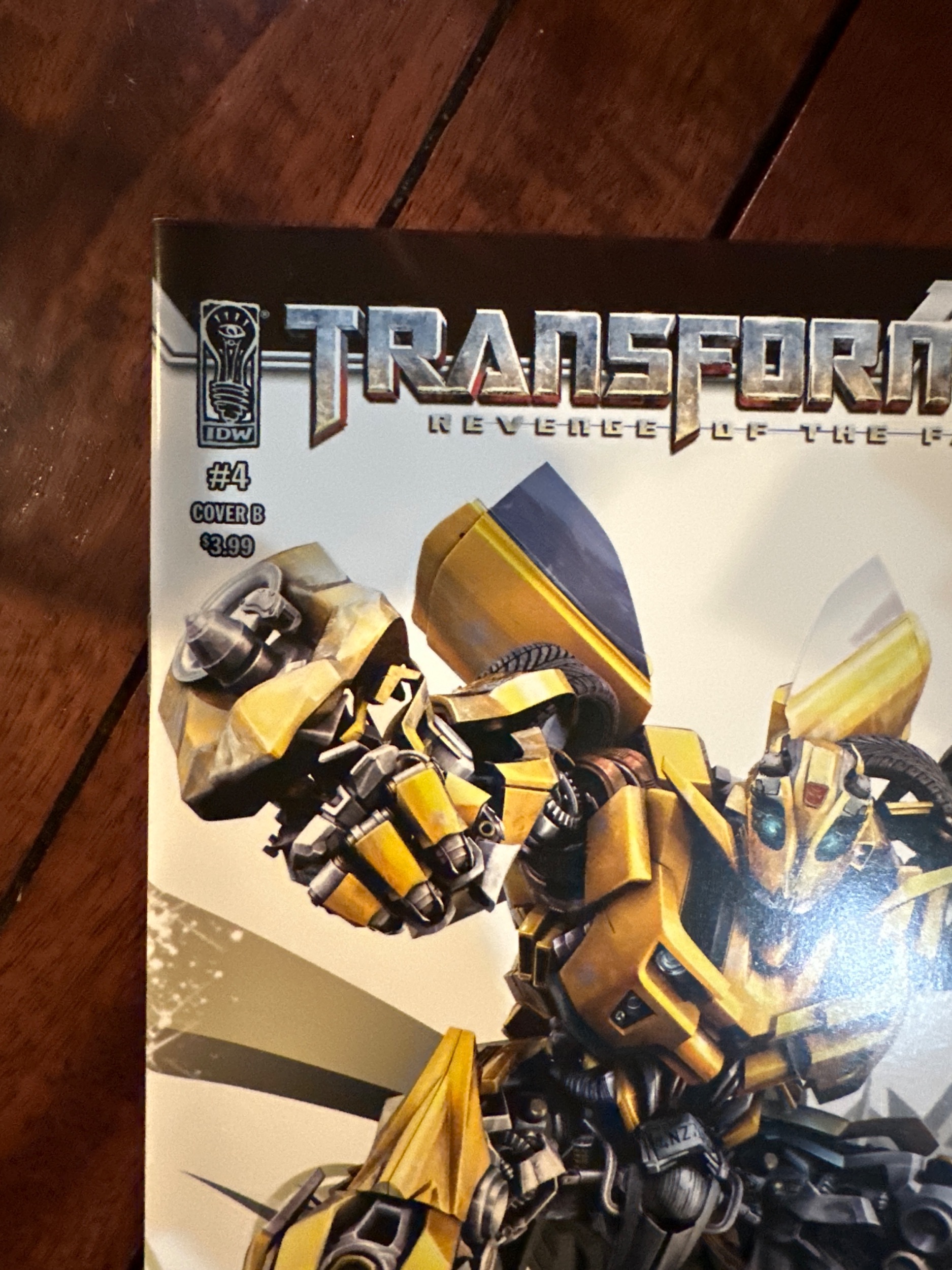 Transformers: Revenge of the Fallen - Official Movie Adaptation #4 ...