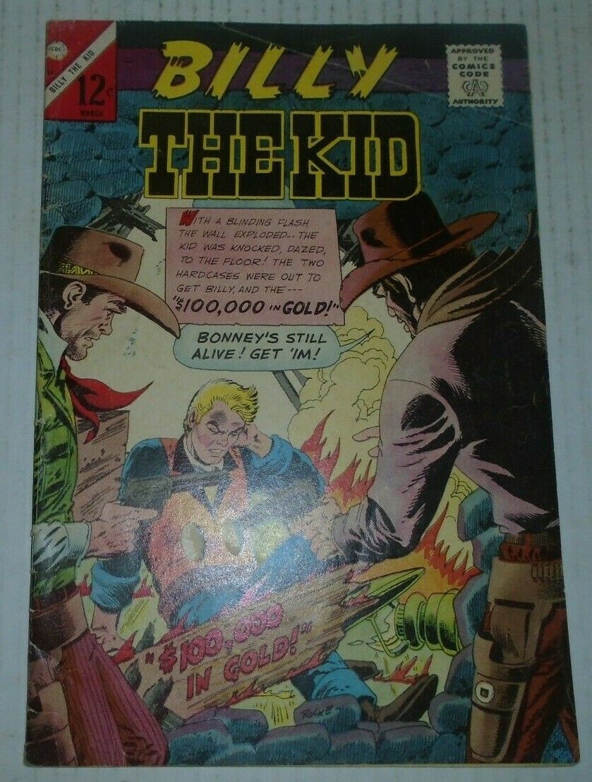 Billy The Kid # 54 March 1966 Charlton Comics | Comic Books - Silver ...