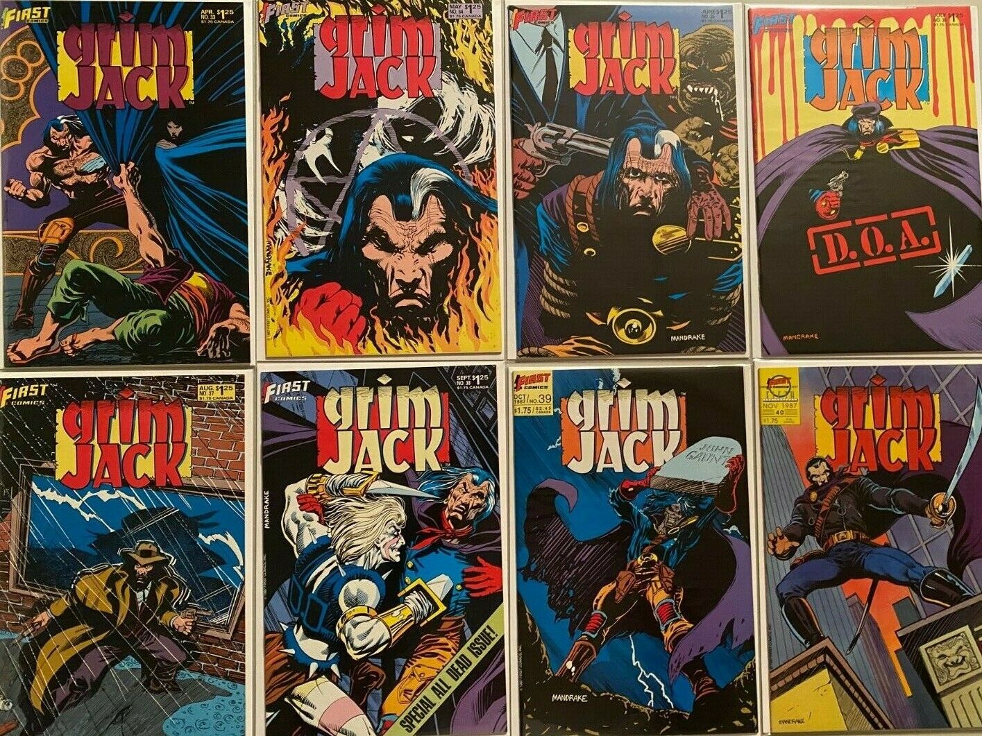 Grimjack comic run from:#1-49 8.0 VF (1984-88) | Comic Books - Modern ...