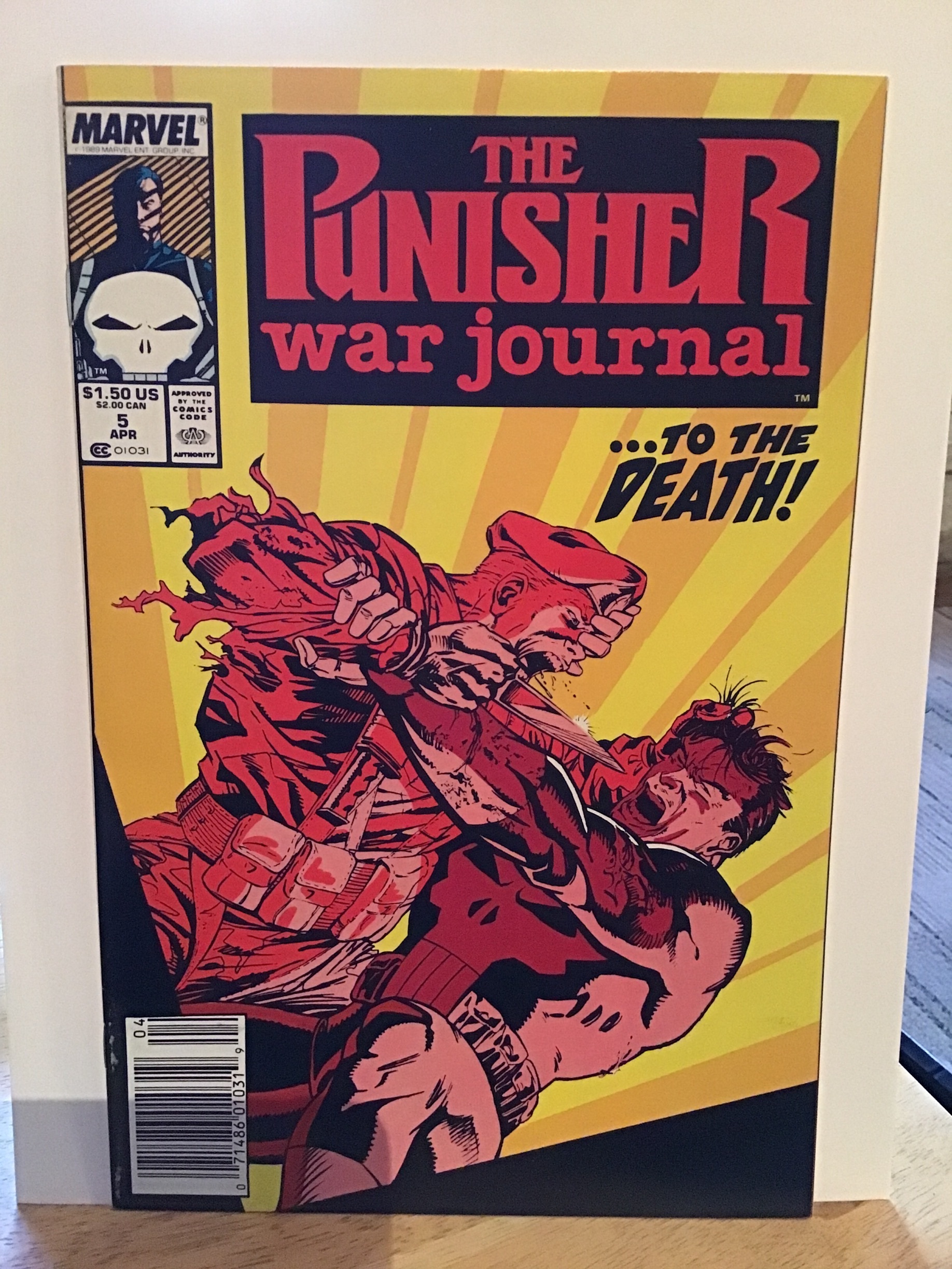 The Punisher War Journal #5 (1989)nm | Comic Books - Copper Age, Marvel ...