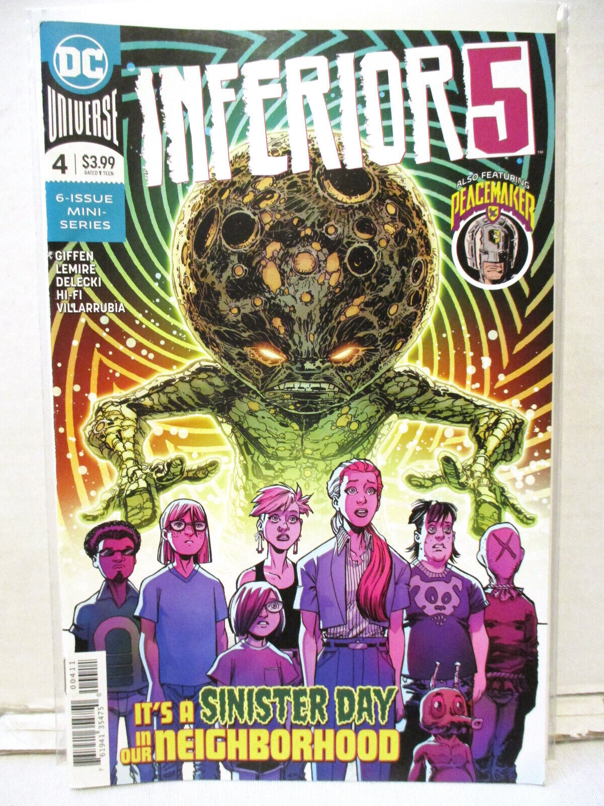 Inferior 5 #4 with Peacemaker Back Up Story by Jeff Lemire - DC Comics 2020 | Comic Books ...