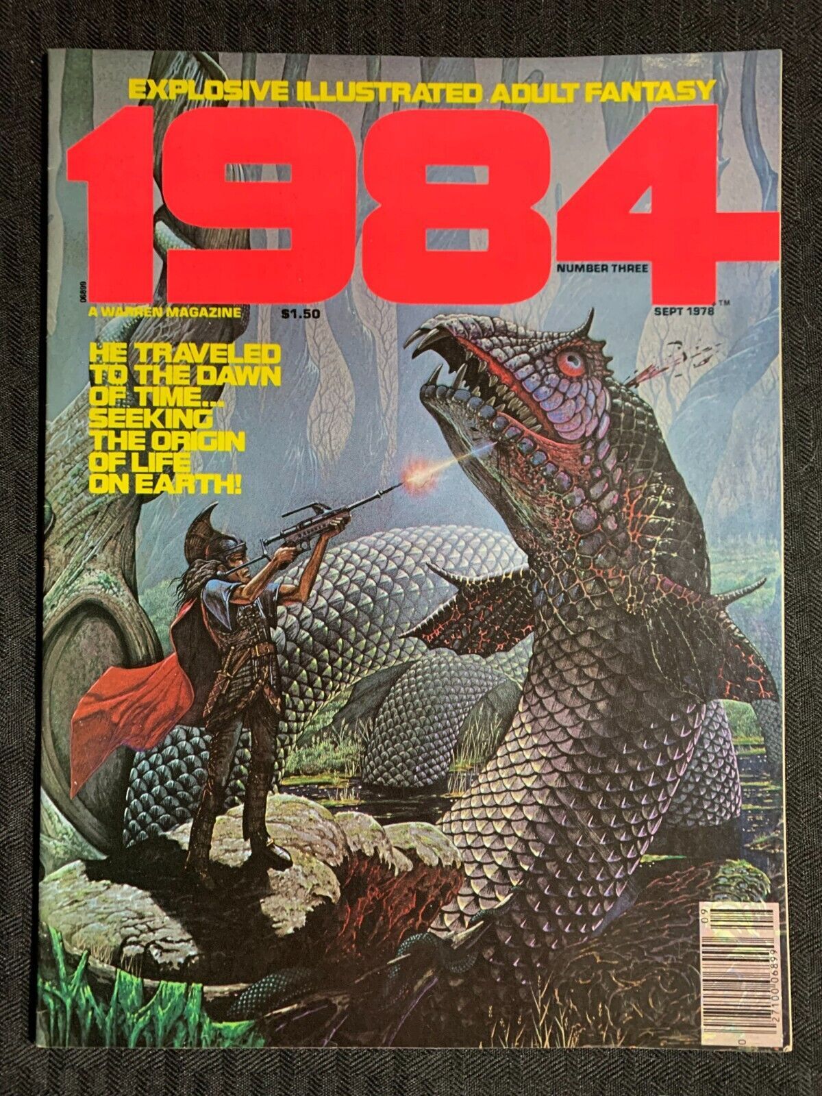 (1978) 1984 Warren Fantasy Magazine #3 FN+ 6.5 Alcala Corben Maroto ...