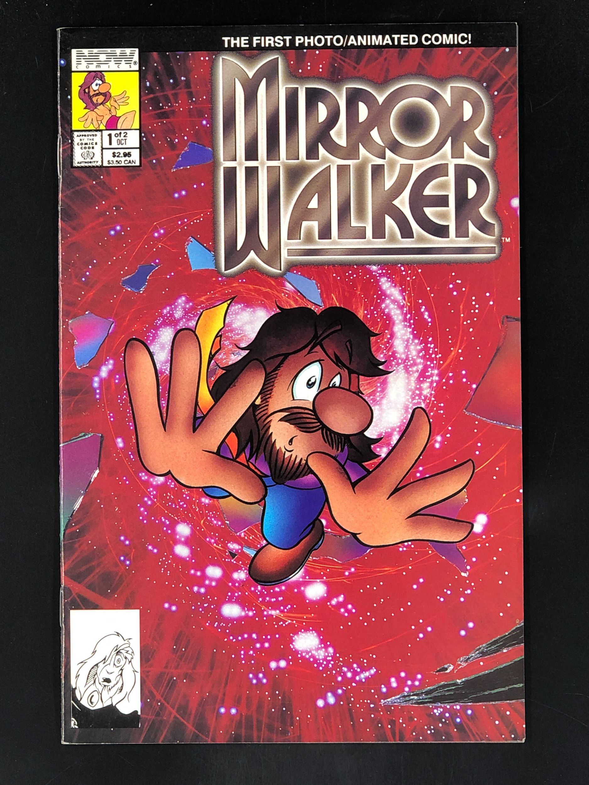 Mirror Walker (1989) The 1st Photo/Animated Comic! | Comic Books ...