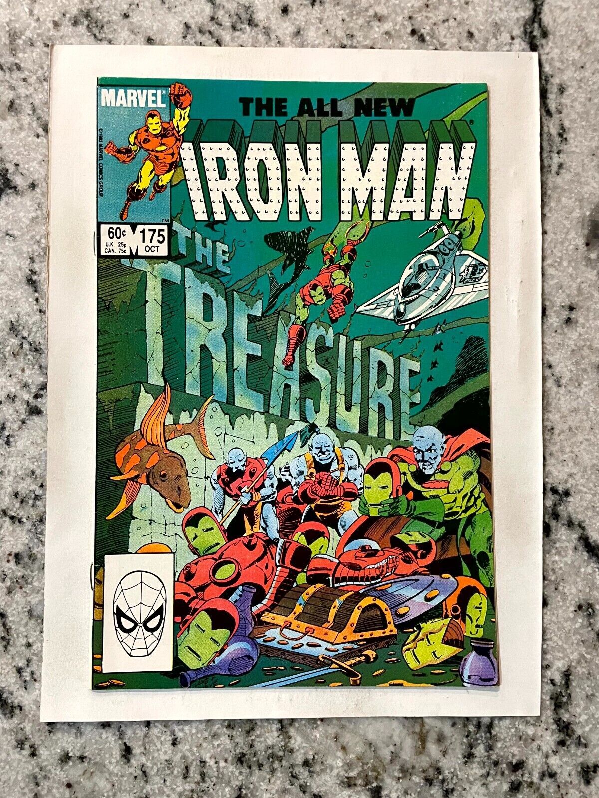 Iron Man # 175 NM Marvel Comic Book War Machine Avengers Hulk X-Men 12 ...