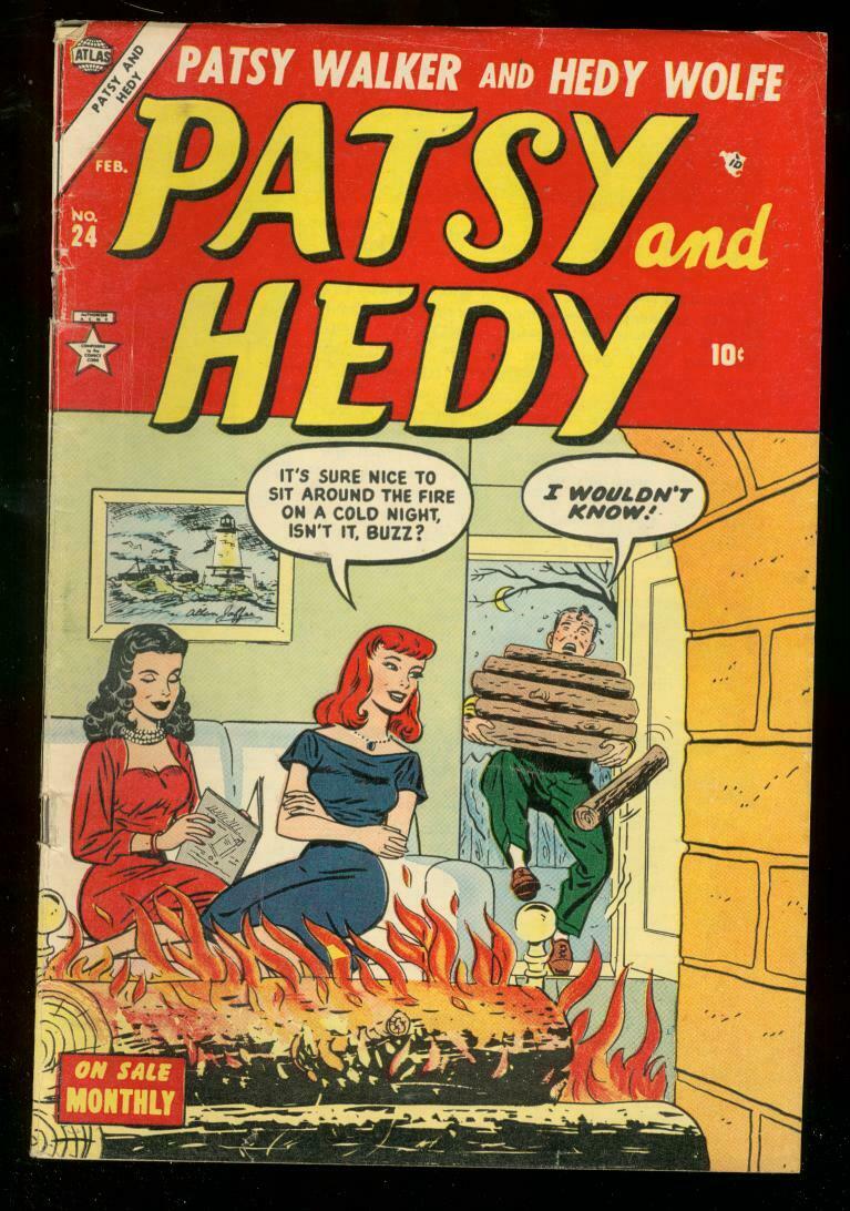 Patsy and Hedy #24 1954 Atlas Comics VG/FN | Comic Books - Silver Age ...