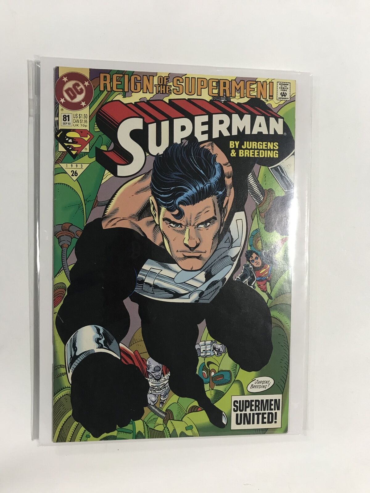 Superman #81 (1993) Superman FN3B221 FINE FN 6.0 | Comic Books - Modern ...