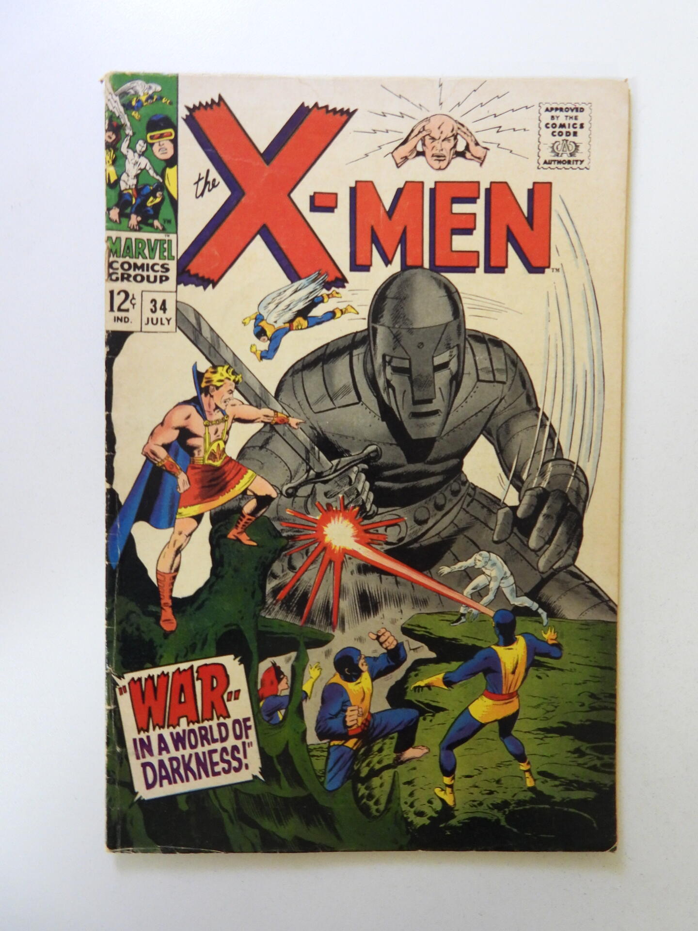 The X-Men #34 (1967) VG/FN condition | Comic Books - Silver Age, Marvel ...