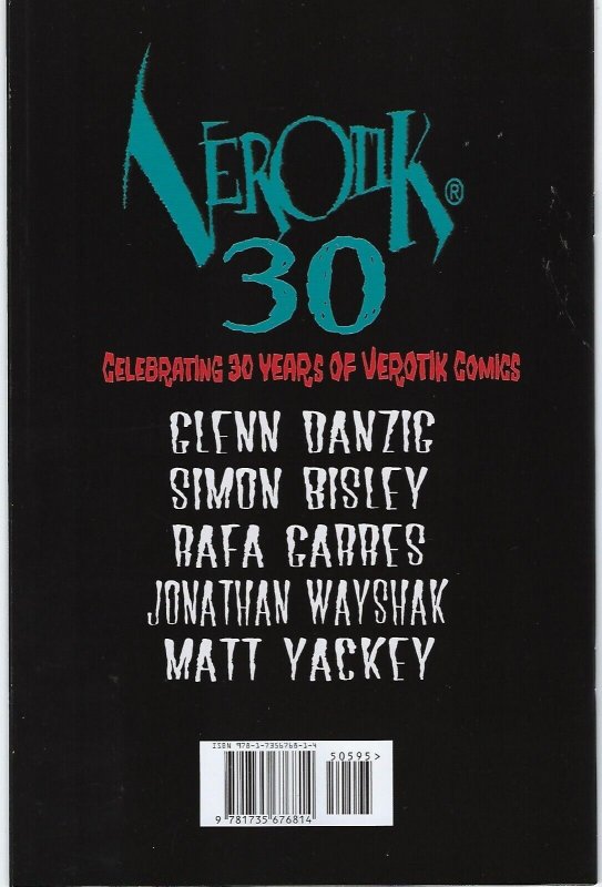 Verotik 30th Anniversary Edition Simon Bisley Glenn Danzig Raffa Garres ...