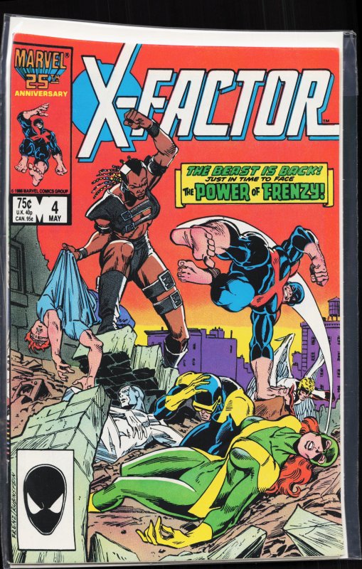 X-Factor #4 (1986) X-Factor [Key Issue] | Comic Books - Copper Age, Marvel, X-Factor, Superhero ...