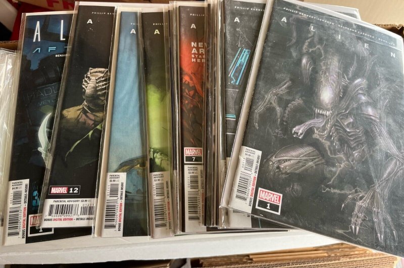 Alien (2021) Lot - Complete Mini Series Set w/Issue #s 1-12, Marvel ...