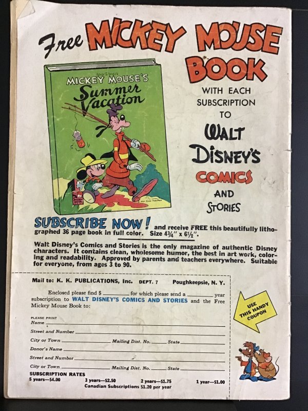 Walt Disney's Comics & Stories #142 (1952) | Comic Books - Golden Age ...
