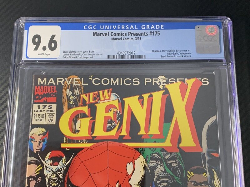 Marvel Comics Presents #175 CGC 9.6 Rare Low Printed FINAL ISSUE 1st ...