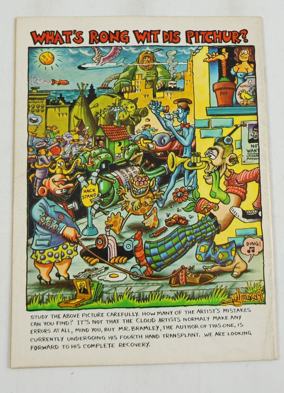 Cloud Comics #2 FN (1st) print - jay kinney - head imports underground ...