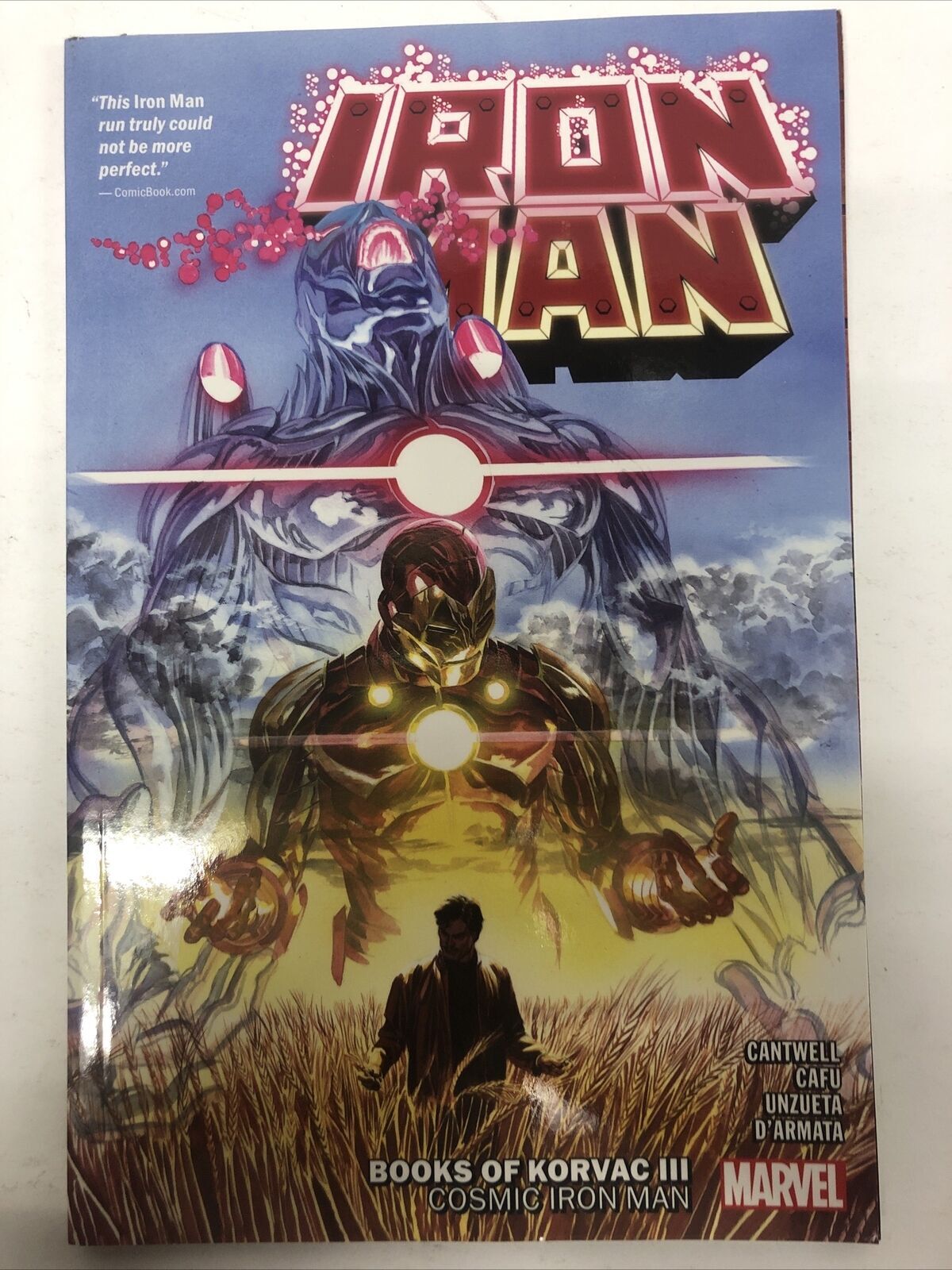 Iron Man (2022) TPB Vol # 3 Books of Korvac III Cosmic Iron Man ...