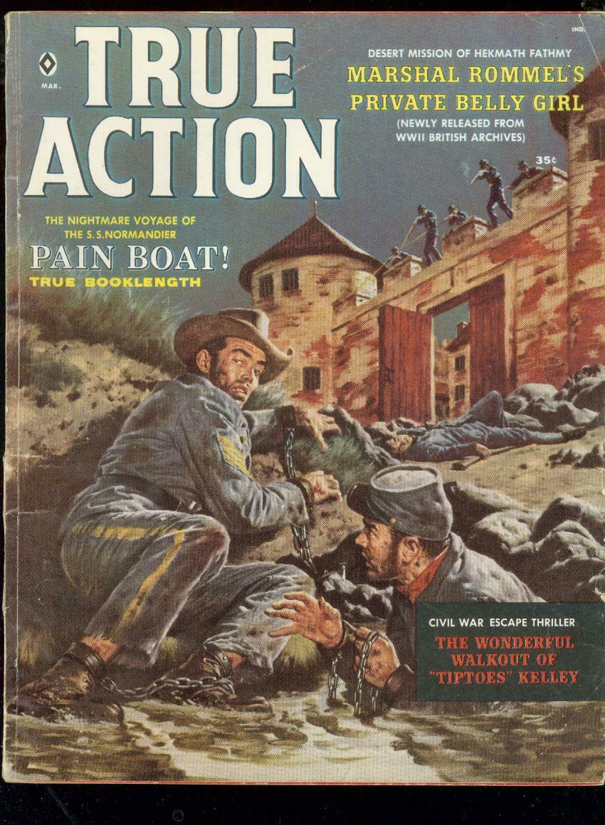 True Action Pulp-Mar 1959-Civil WAR Pow-C Copeland ART VG | Comic ...