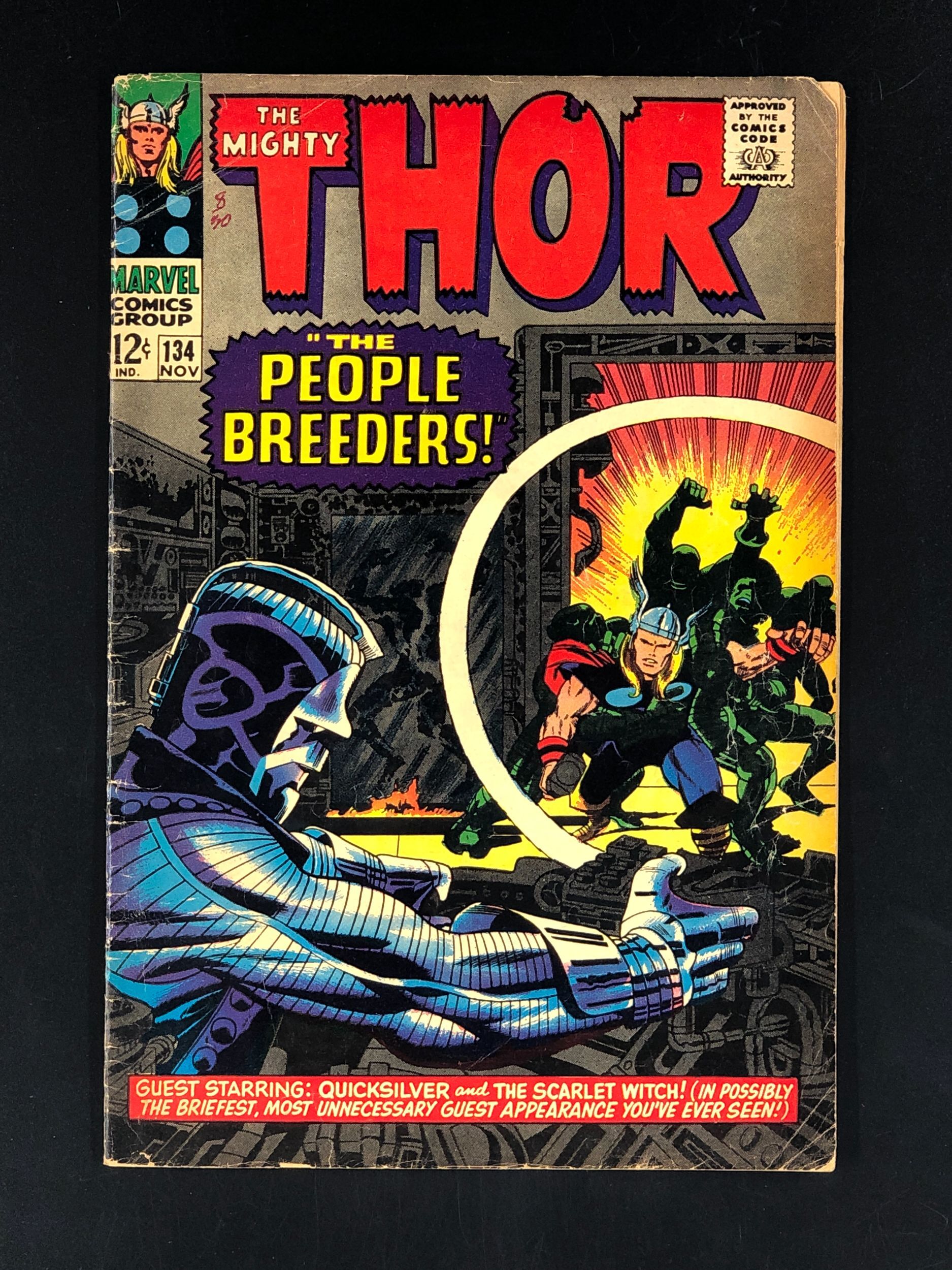 Thor #134 (1966) VG 1st Appearance of the High Evolutionary! | Comic ...