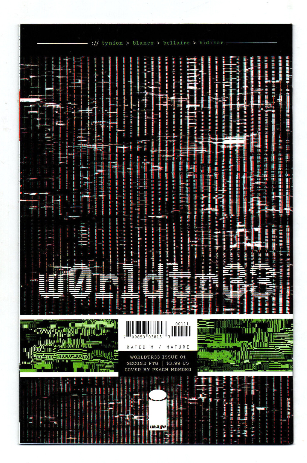 Worldtr33 #1 - 1 Per Store 2nd Print Peach Momoko - Image - 2023 - NM ...