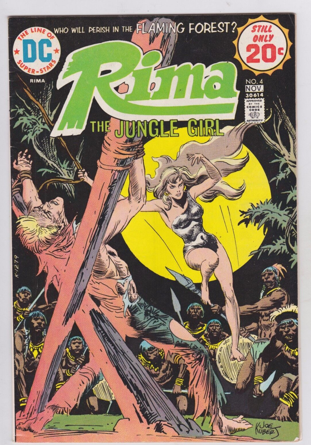 DC Comic! Rima The Jungle Girl! Issue #4! | Comic Books - Bronze Age ...