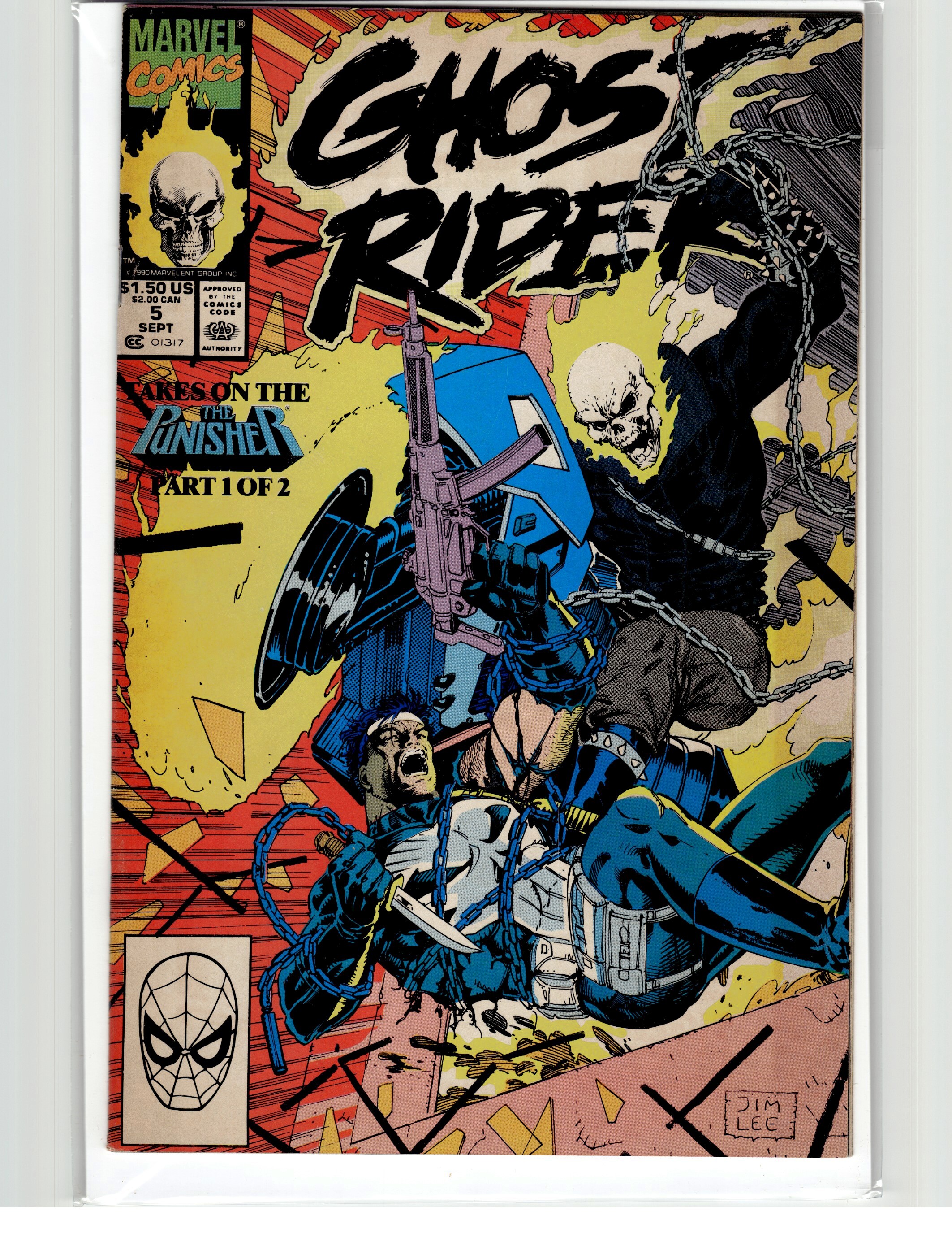 Ghost Rider #5 (1990) Ghost Rider | Comic Books - Copper Age, Marvel ...