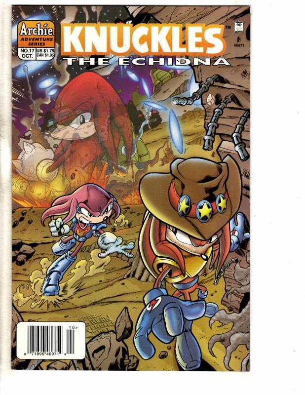 Knuckles # 17 NM Archie Adventure Series Comic Book Sonic The Hedgehog ...