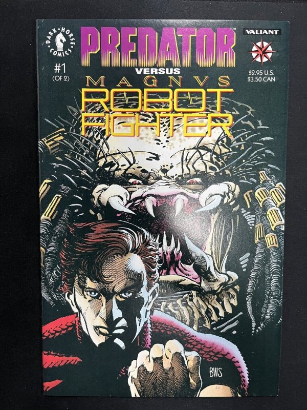 Predator versus Magnus Robot Fighter #1 NM- Dark Horse Comics C144A ...