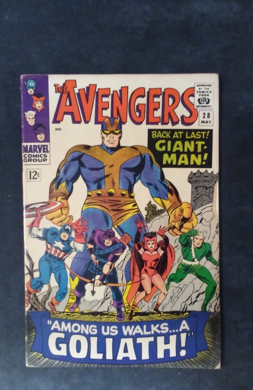 The Avengers #28 (1966) | Comic Books - Silver Age, Marvel / HipComic