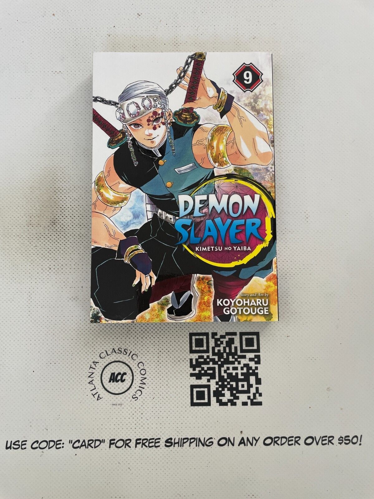 Demon Slayer Vol. # 9 Manga Book Viz Comics Kimetsu No Yaiba K Gotouge ...