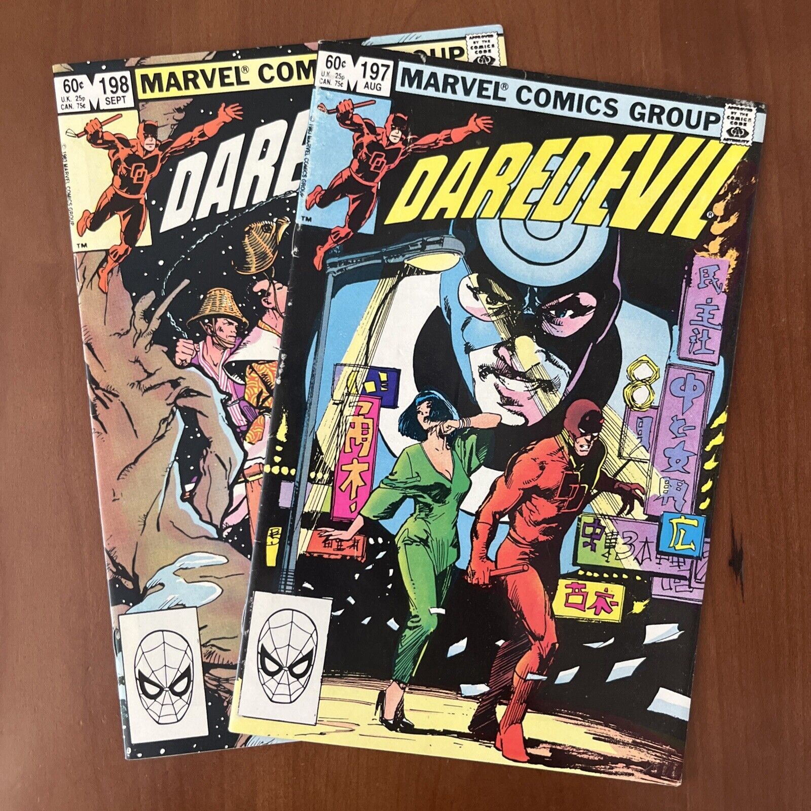 Daredevil #197 & 198. (Marvel 1983) ~ 1st Yuriko Oyama /Lady ...