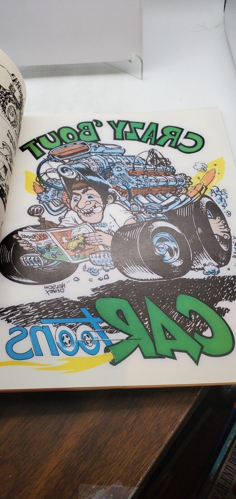 CARtoons Magazine July 1979 w/ both IRON-ONS, Cartoons for the car ...