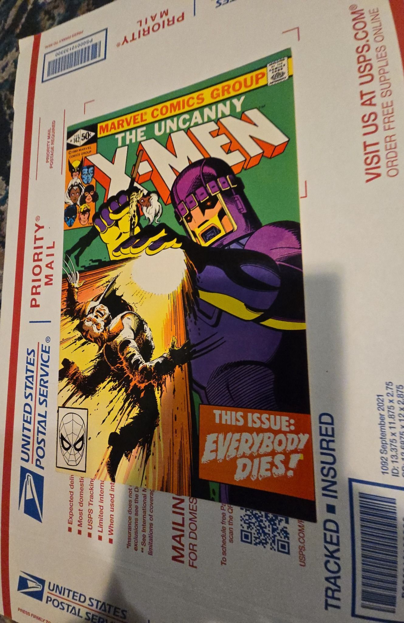 The Uncanny X-Men #142 (1981) 2nd part of Days if future past | Comic ...