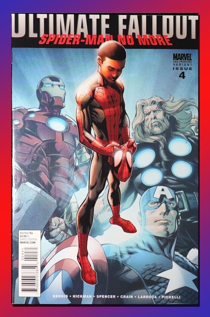 Fallout #4 1st Miles Morales KEY Variant 2nd Print (2011) Gwen Peter ...