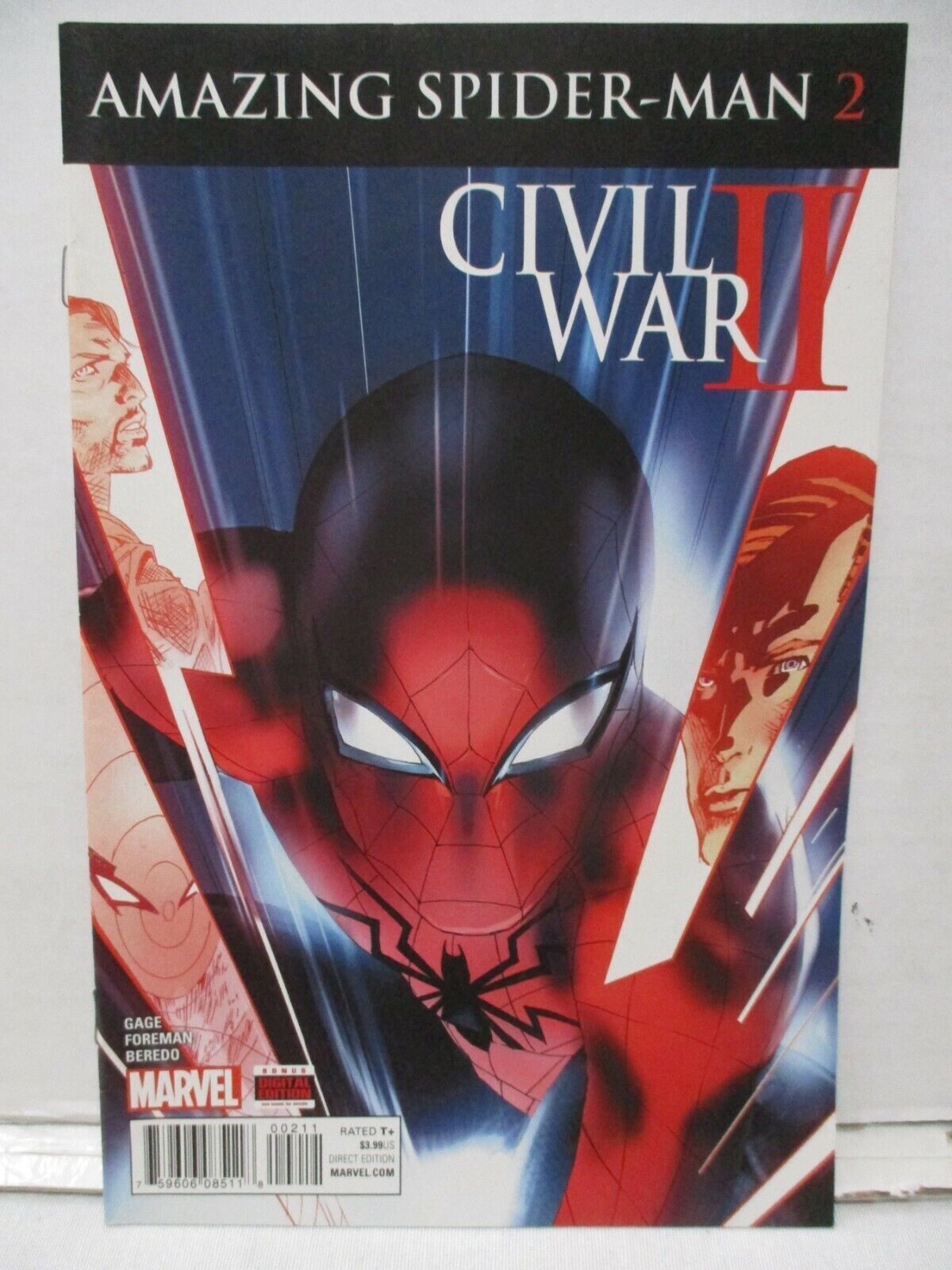 Civil War II The Amazing Spider-Man #2 - Marvel 2016 Series | Comic ...