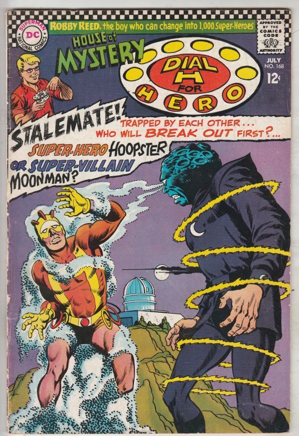 House of Mystery #168 (Jul-67) FN+ Mid-High-Grade Martian Manhunter ...