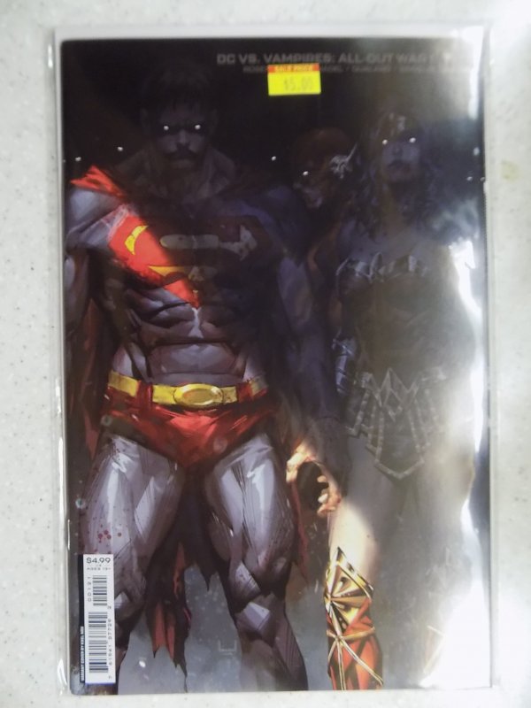 DC VS Vampires: All-Out War # 1 CVR B DC Comics Superman Wonder Woman ...
